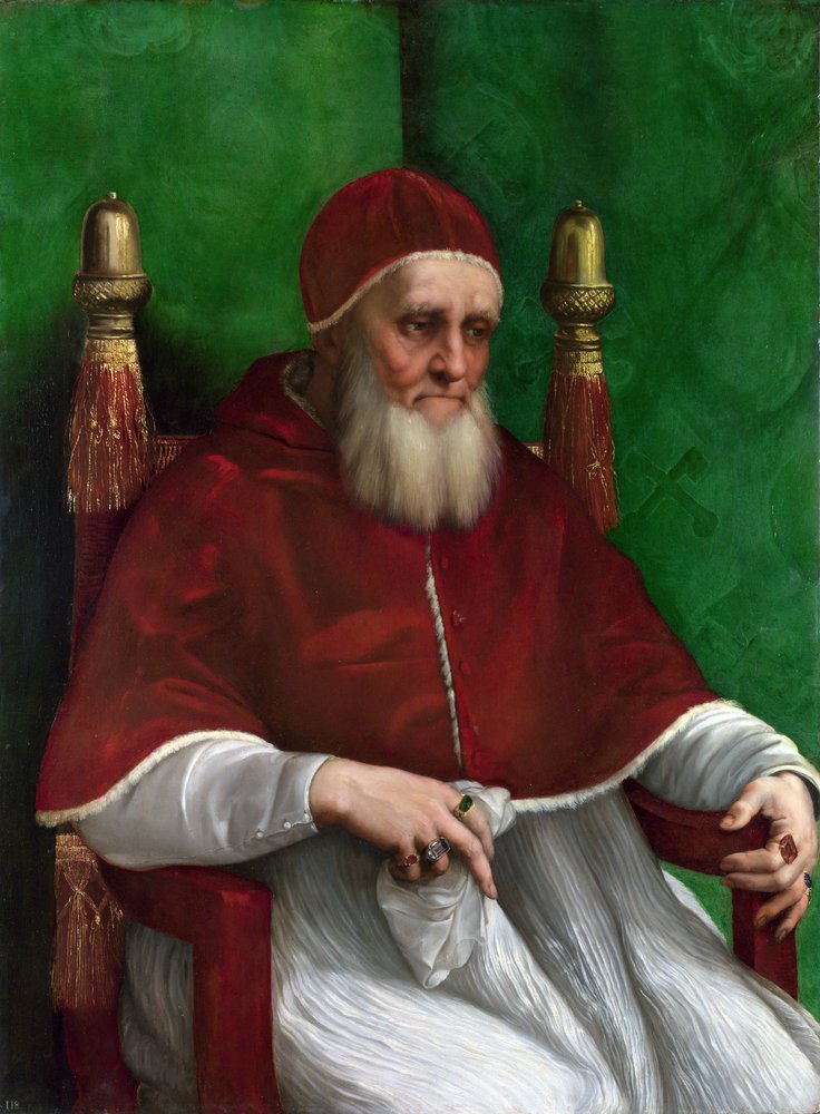 Portrait of Pope Julius II by Raphael: Buy fine art print