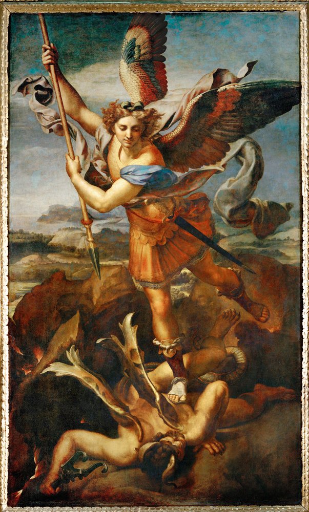 The Archangel Michael Slaying the Demon