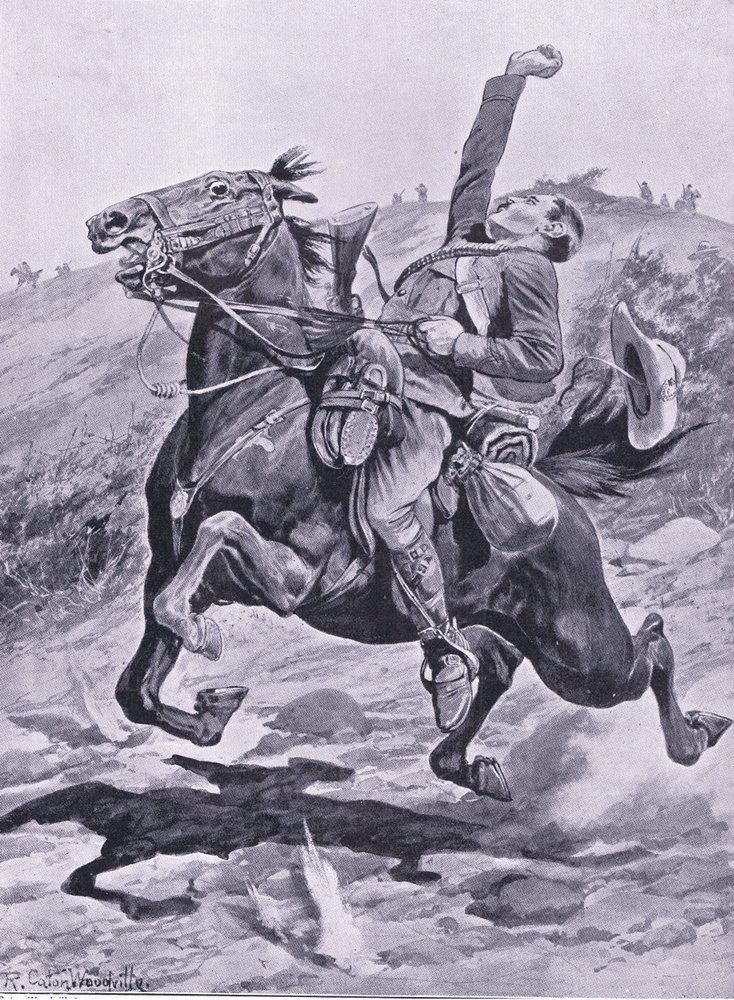 The Yeoman's last ride (illustration from After Pretoria: The Guerilla ...