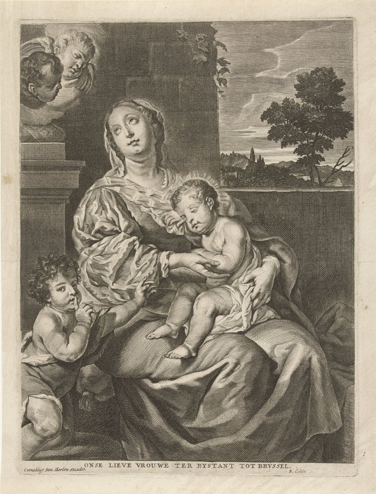 Madonna with Sleeping Child and John the Baptist