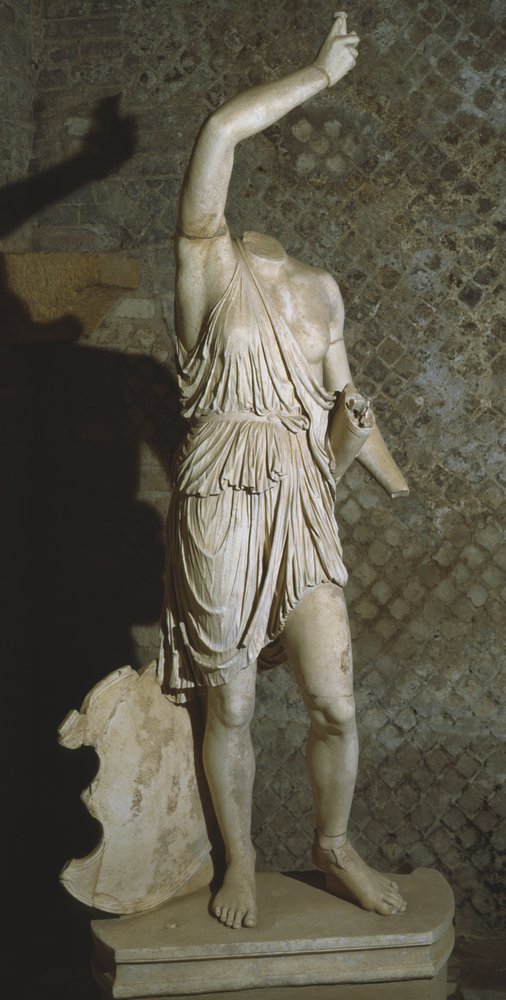 Statue of Amazon, Roman copy of original by Phidias by Roman