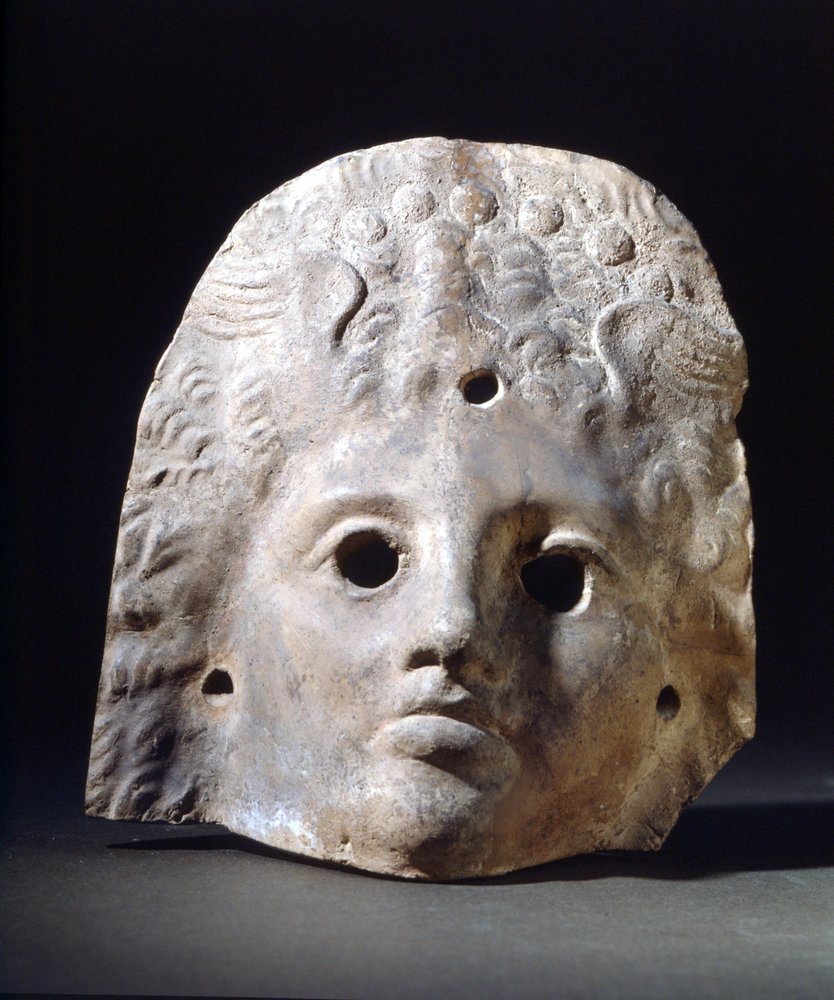 Mask for Tragedies in the Roman Era by Roman Roman