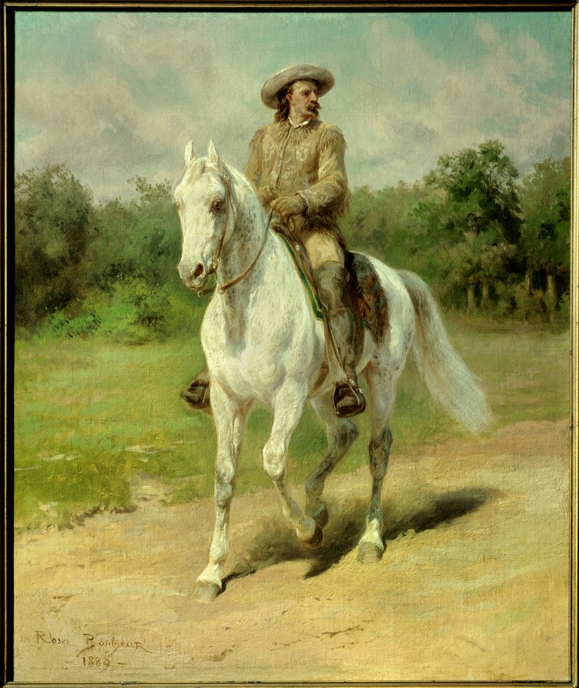 Portrait of William Frederic Cody, known as Buffalo Bill
