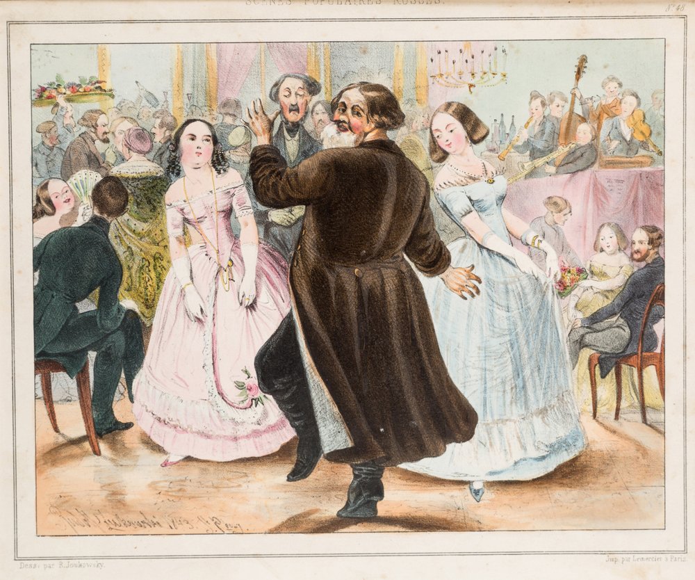 Merchant's Ball by Rudolf Kasimirovich Zhukovsky