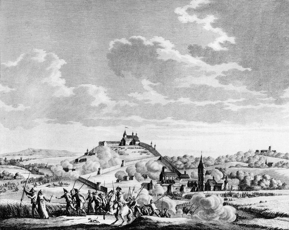 French Revolution War: War of Vendee. Siege at the Battle of Granville ...