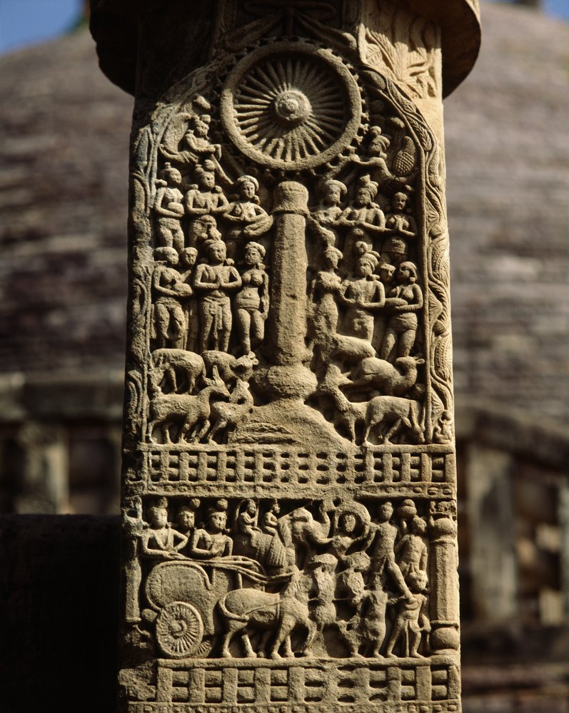 Detail of the torana by School Indian: Buy fine art print