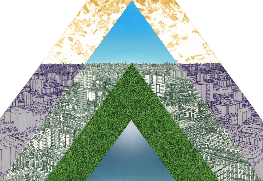 Time Pyramid by Stephen Conlin: Buy fine art print