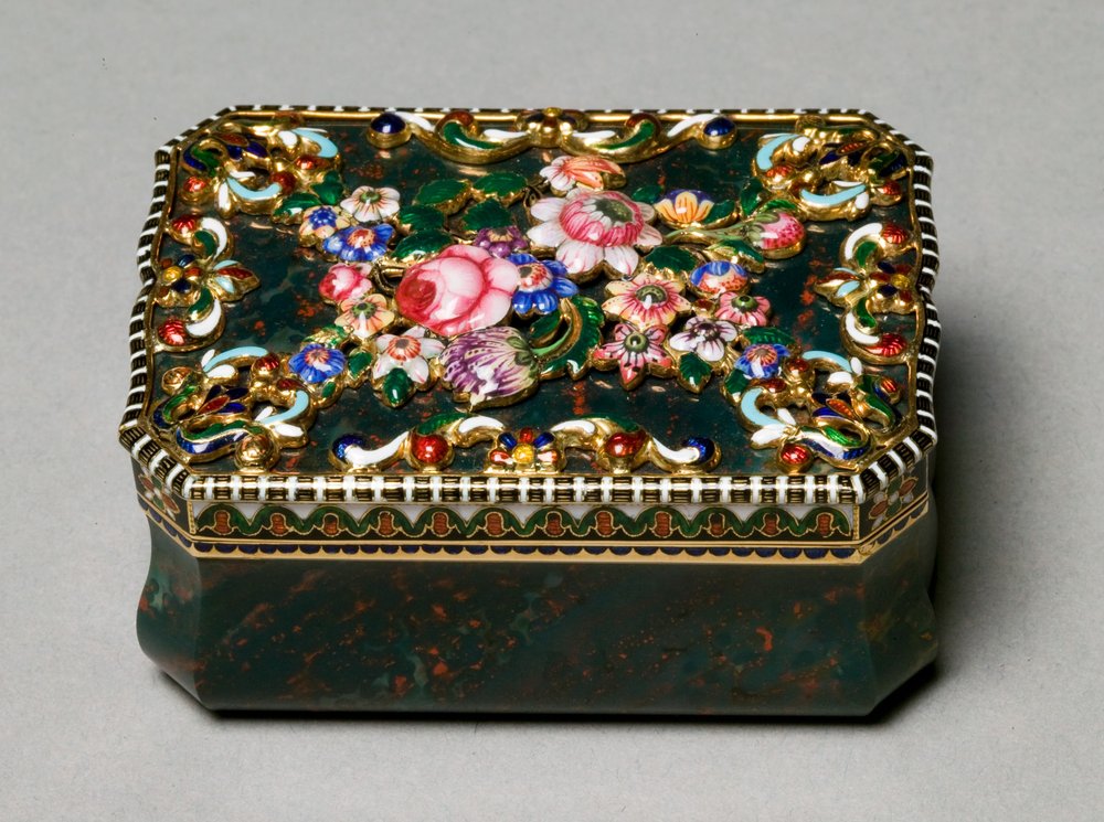 Snuff Box by Swiss School: Highest-quality art reproduction