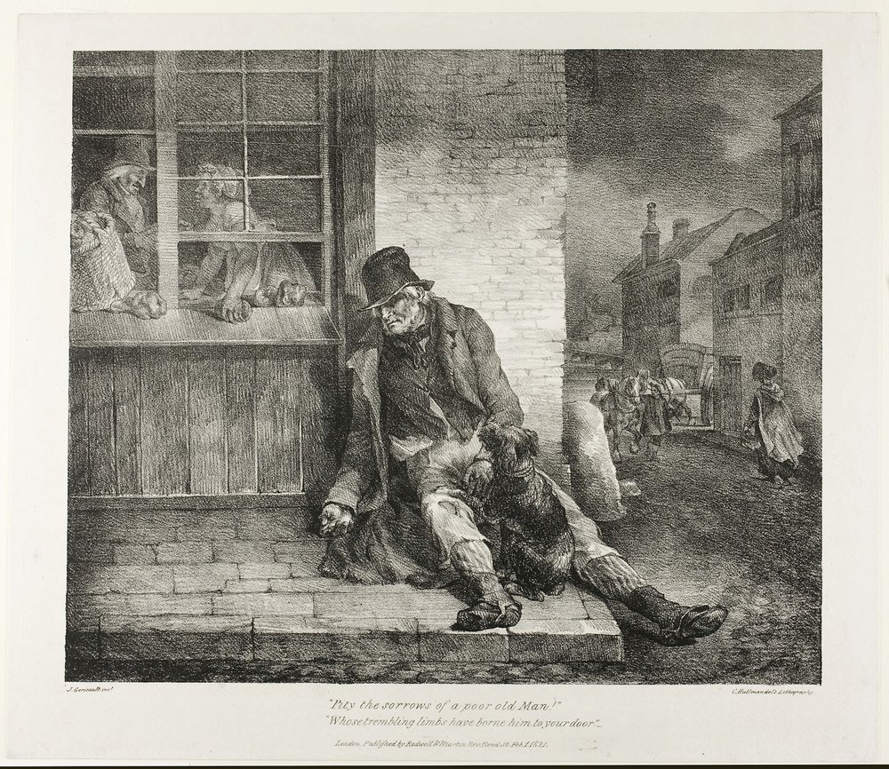Pity the Sorrows of a Poor Old Man!... 1821