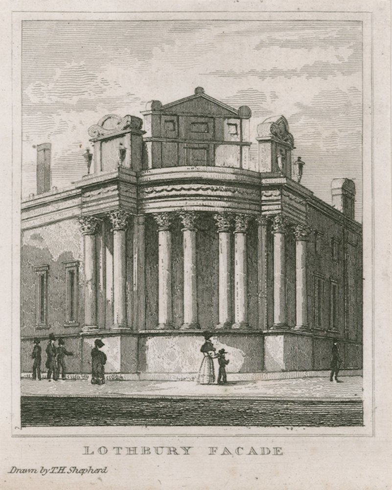 Bank of England, Sir John Soane's fronts