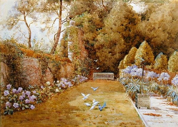 The Court Garden, Hinton by Thomas Noelsmith