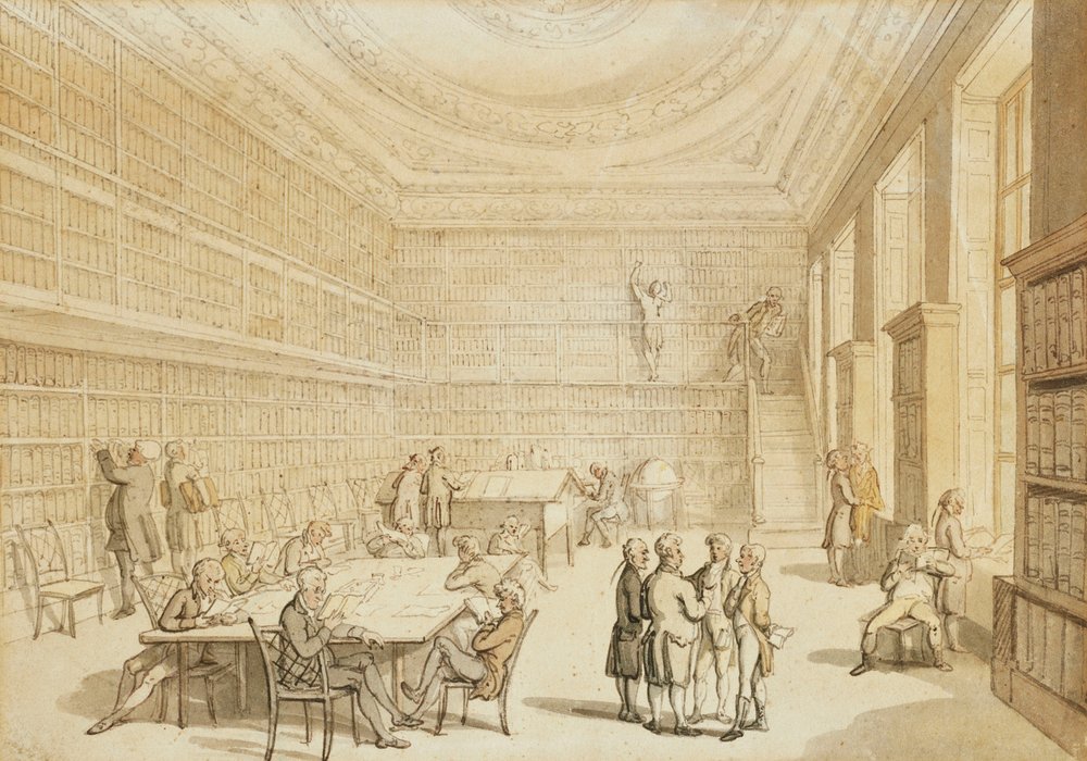 The Library of the Royal Institution, Albemarle Street