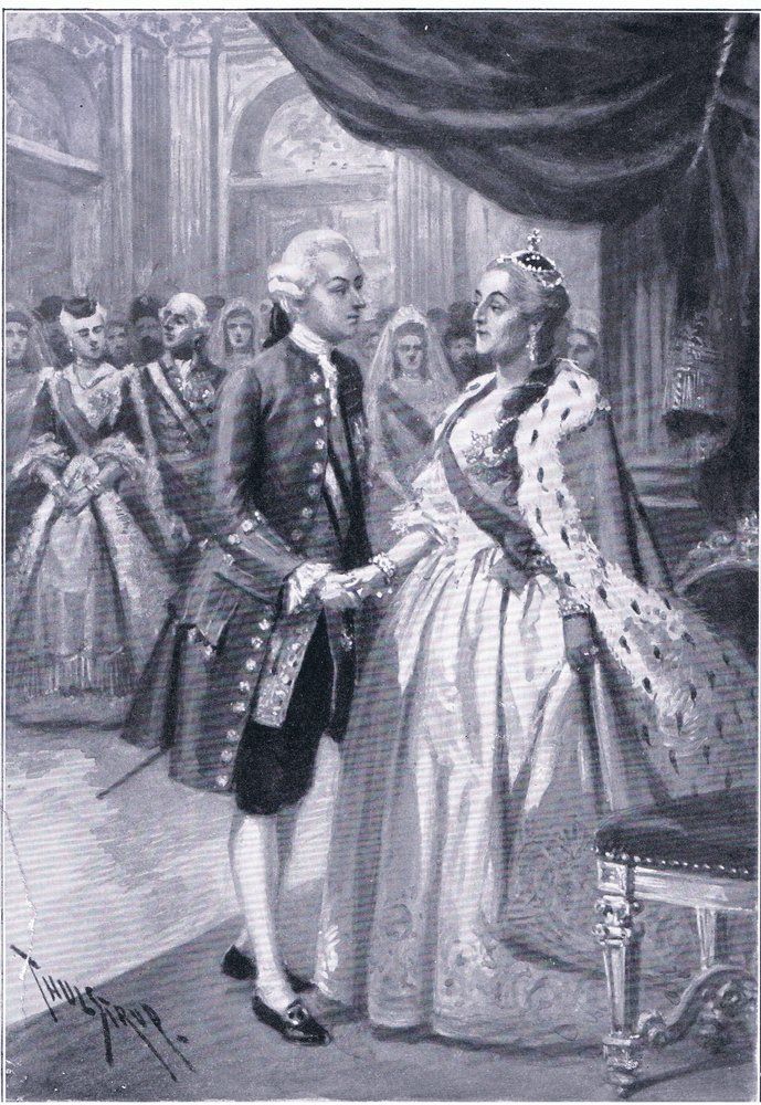 Meeting of Catherine II of Russia and Joseph II of Austria ...