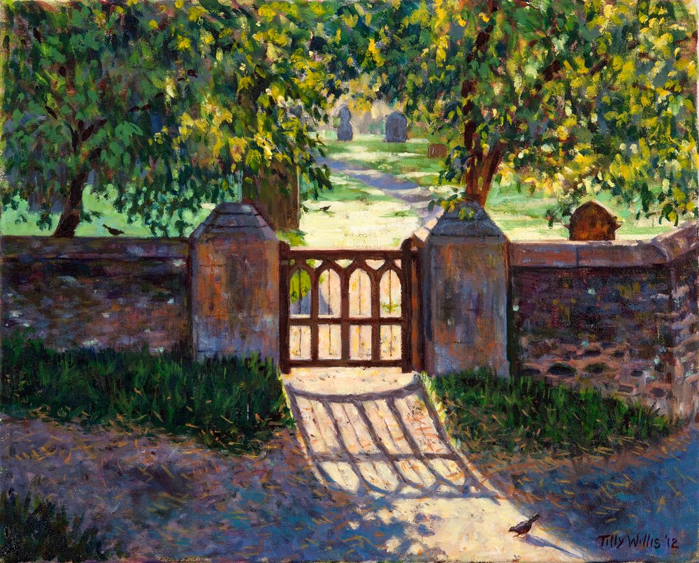 Church Gate by Tilly Willis: High-quality fine art print