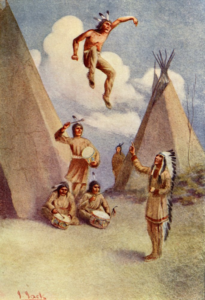 He Jumped So High That Every Bone in His Body Was Shaken