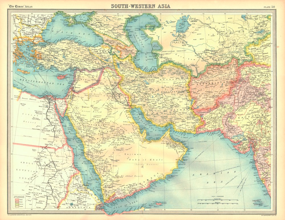 Southwest Asia Political Map Asia Political Map Political Map Of Asia