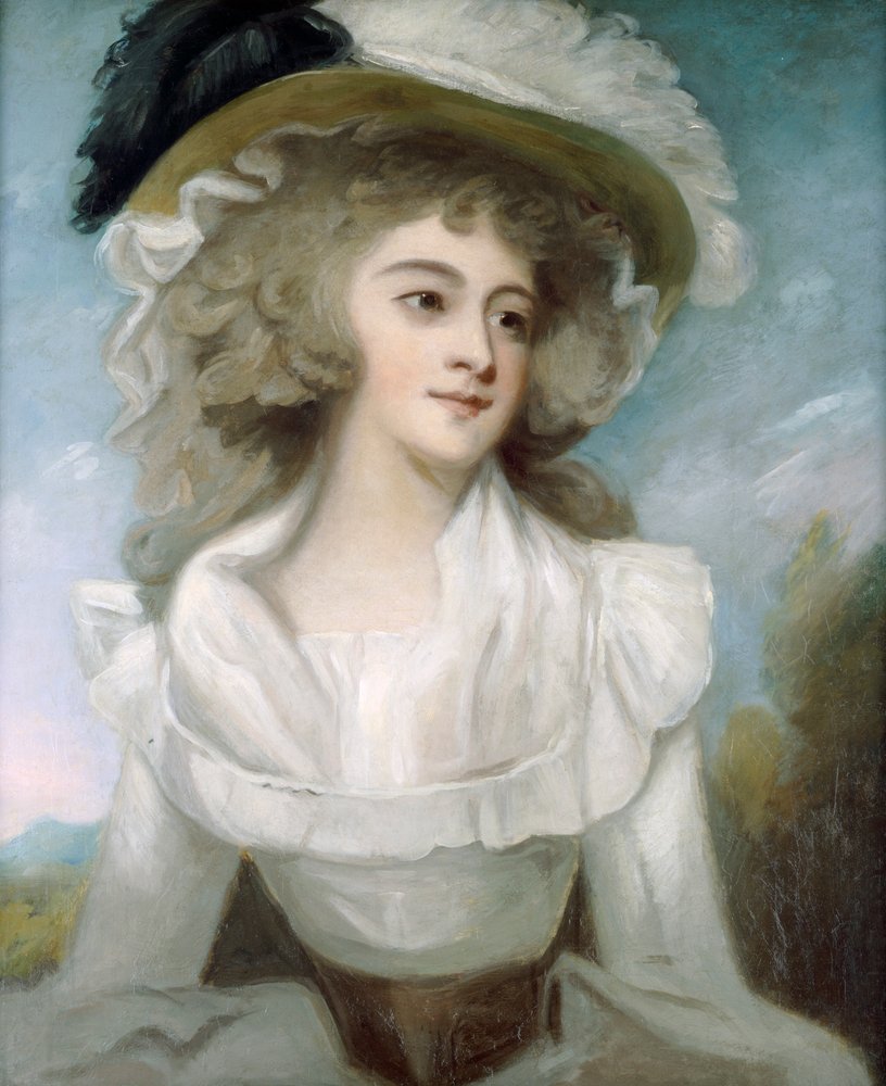 Portrait of Sarah Tickell, wife of the playwright and satirist Richard ...