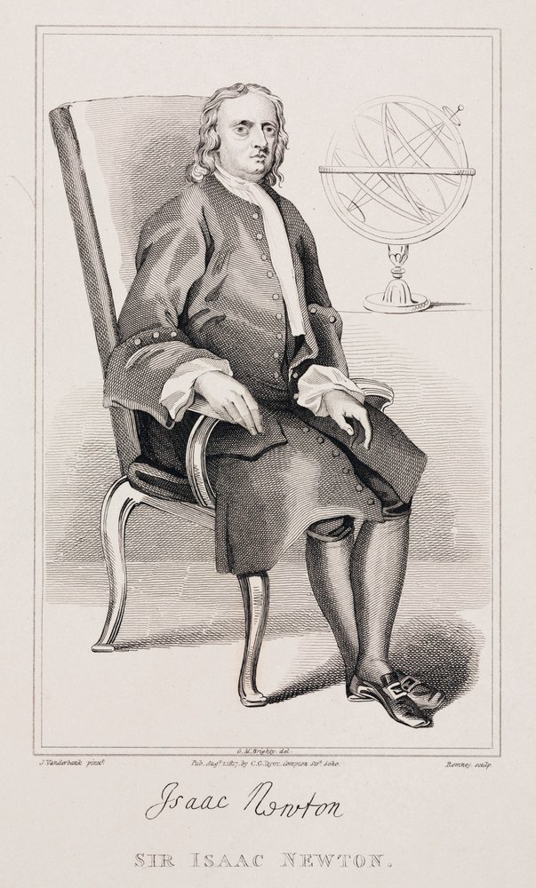 Sir Isaac Newton, English mathematician and physicist