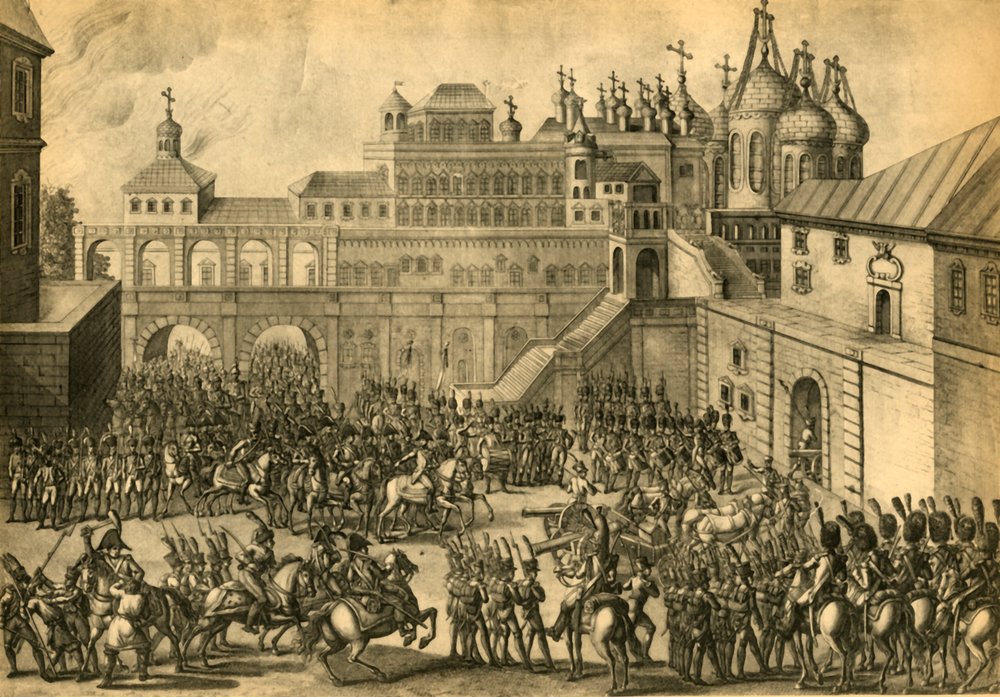 The French enter the city of Moscow, September 1812, 1921