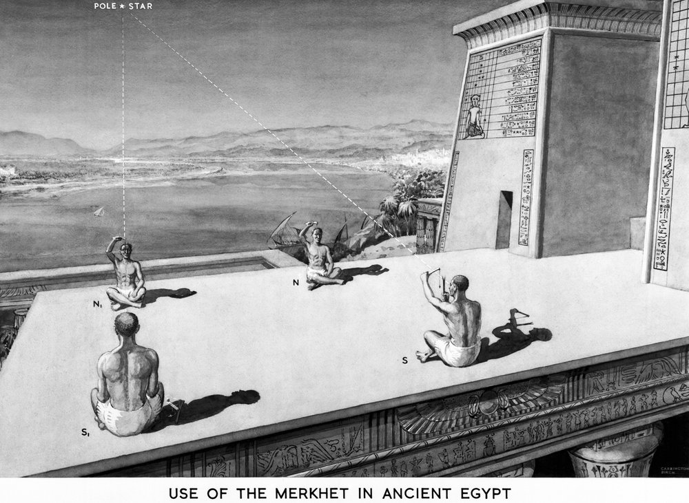 Use of the Merkhet in Ancient Egypt by Unbekannt