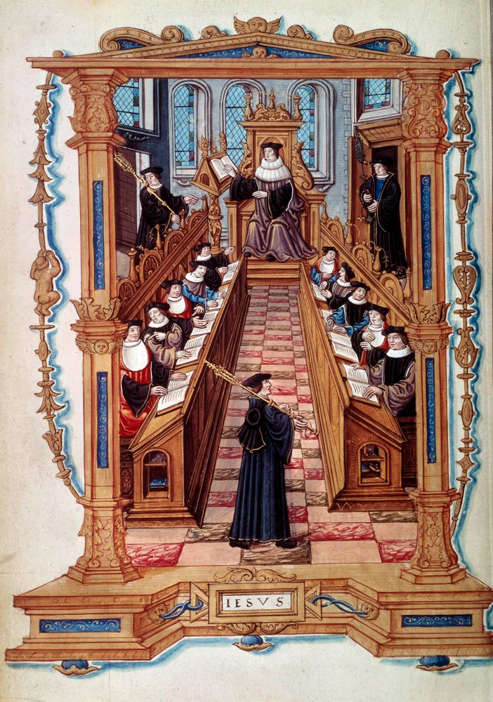 A Master Court in a Room of the Sorbonne University in Paris in the ...