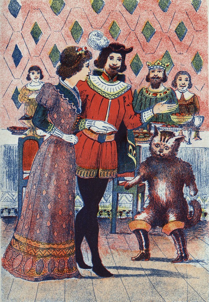Engagement of the Marquis of Carabas and the King's daughter ...