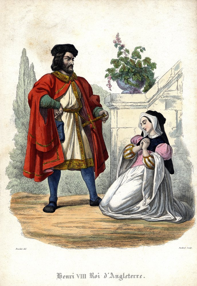 Henry VIII and Anne Boleyn by Unknown artist