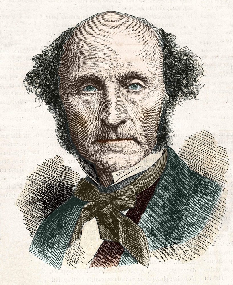 John Stuart Mill (1806 - 1873), British Philosopher and Economist