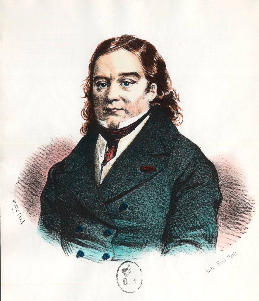 Portrait of Baron Larrey, French military surgeon and inventor of the ...