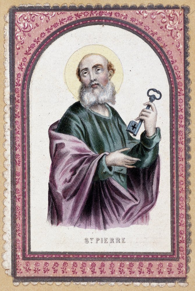 Portrait of Saint Peter in the Key - 19th century