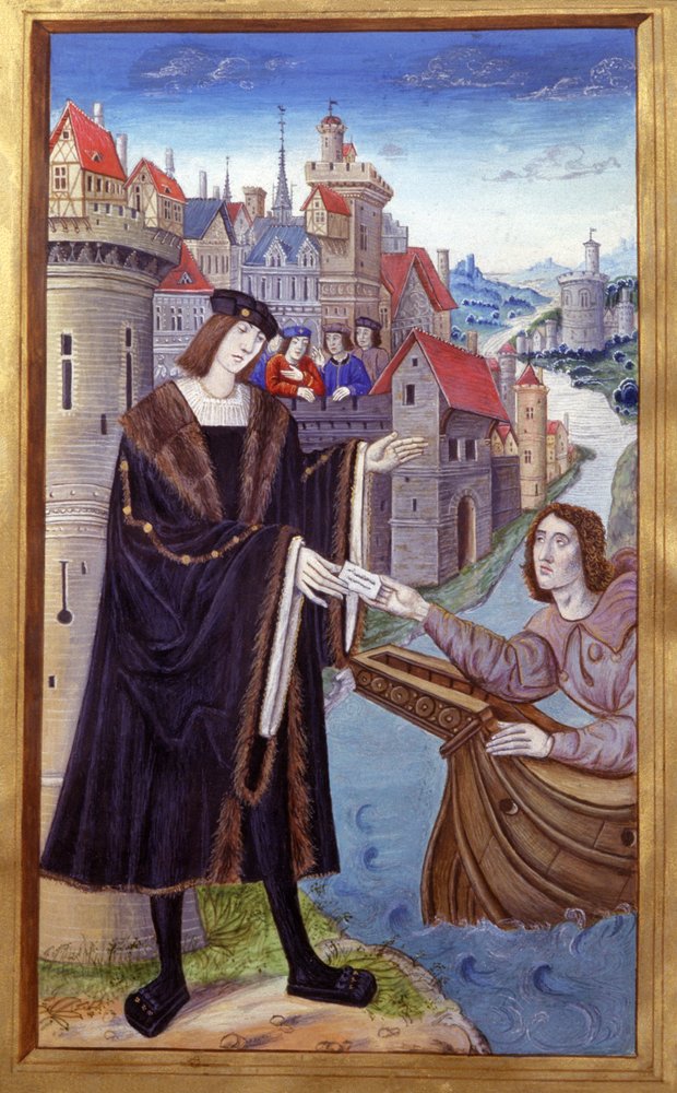 Royal Messenger (Miniature) by Unknown artist