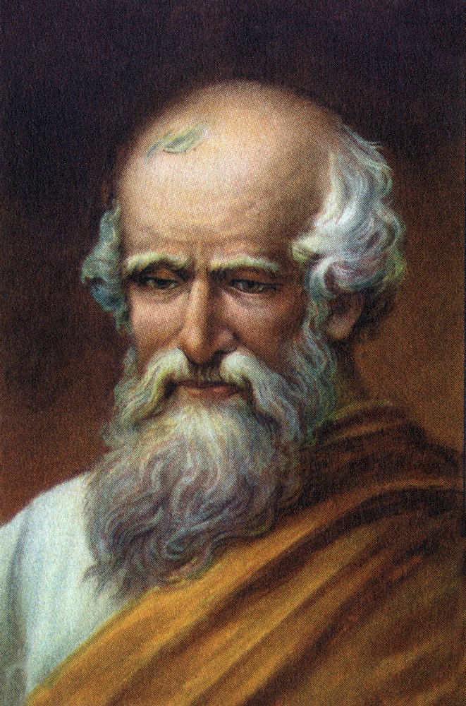 Portrait of Archimedes of Syracuse, Greek Scientist, Physicist ...