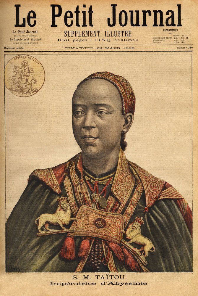 Portrait of the Empress Taytu Betul by Unknown artist