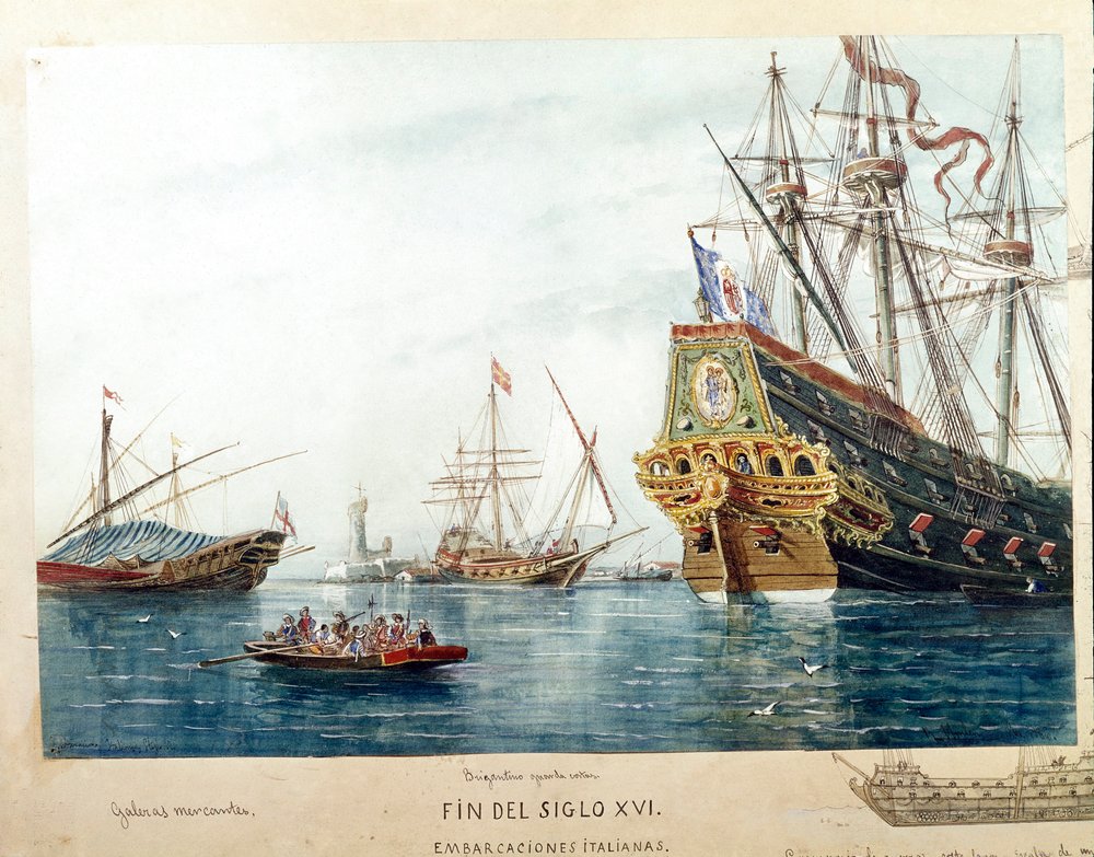 17th Century Brigantine