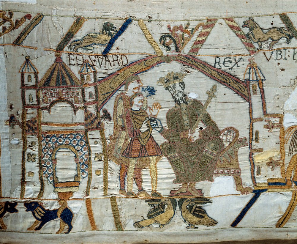 The King of England Edward the Confessor Instructs Harold to Confirm to ...