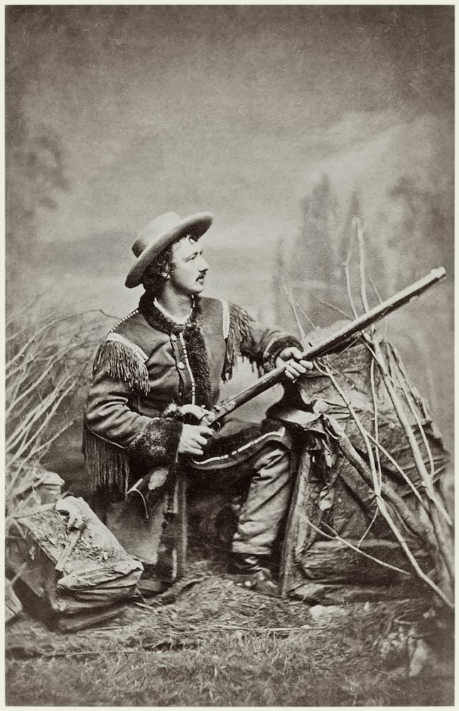 John Baker Omohundro better known as 'Texas Jack', a cowboy and ...