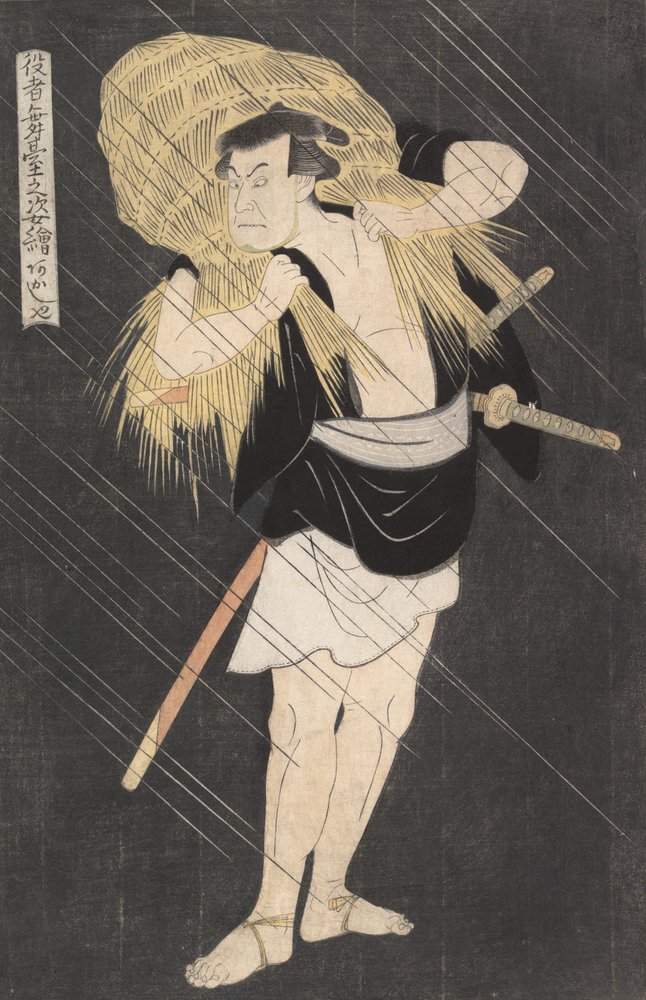 The Actor Otani Tomoemon in the Role of Ono Sadakuro, from the series Image of Actors