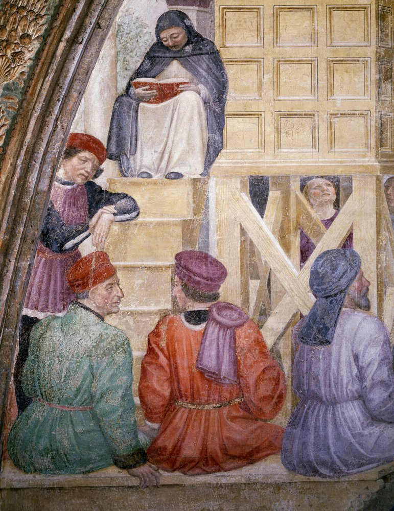 Miracle of Cloud, (detail) from Stories of Saint Peter Martyr