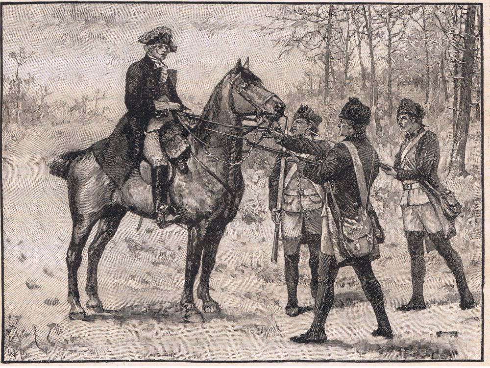 Arrest of Major Andre AD 1780 by Walter Paget