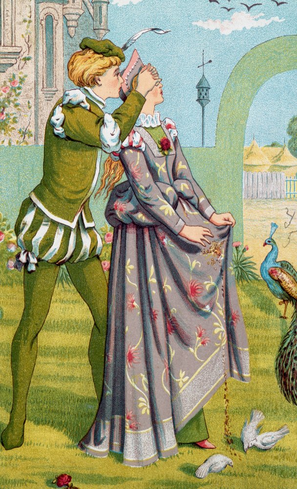 The Romantic Surprise by Walter Crane: Buy fine art print