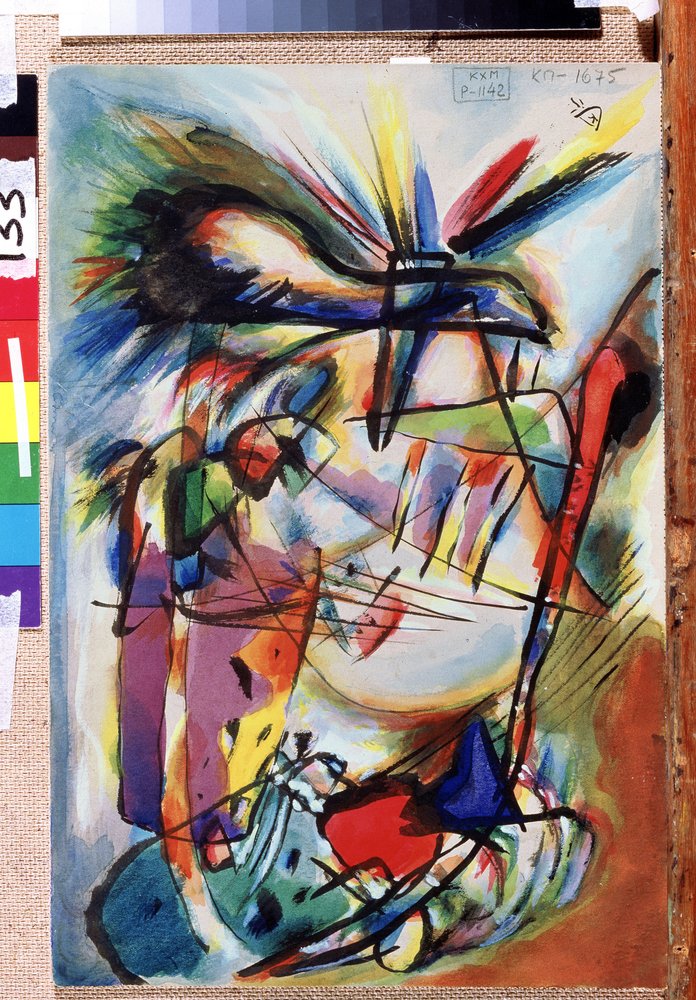 Pointless Painting by Wassily Kandinsky: Fine art print