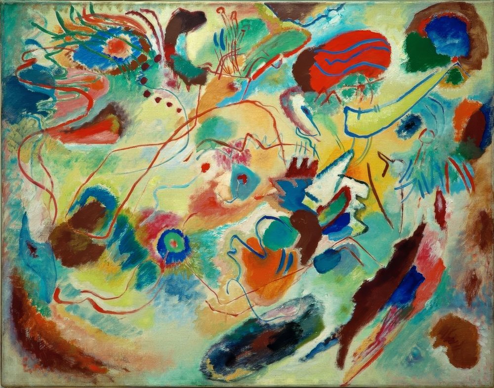 Study for Composition VII by Wassily Kandinsky