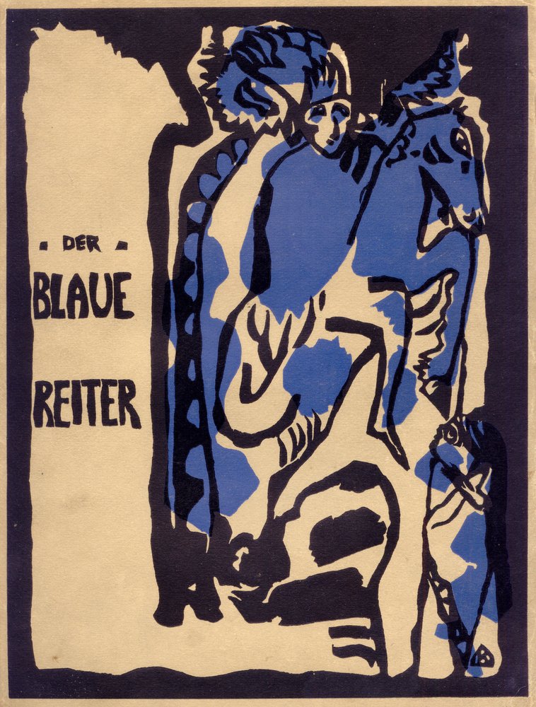 The Blue Rider by Wassily Kandinsky: Buy fine art print