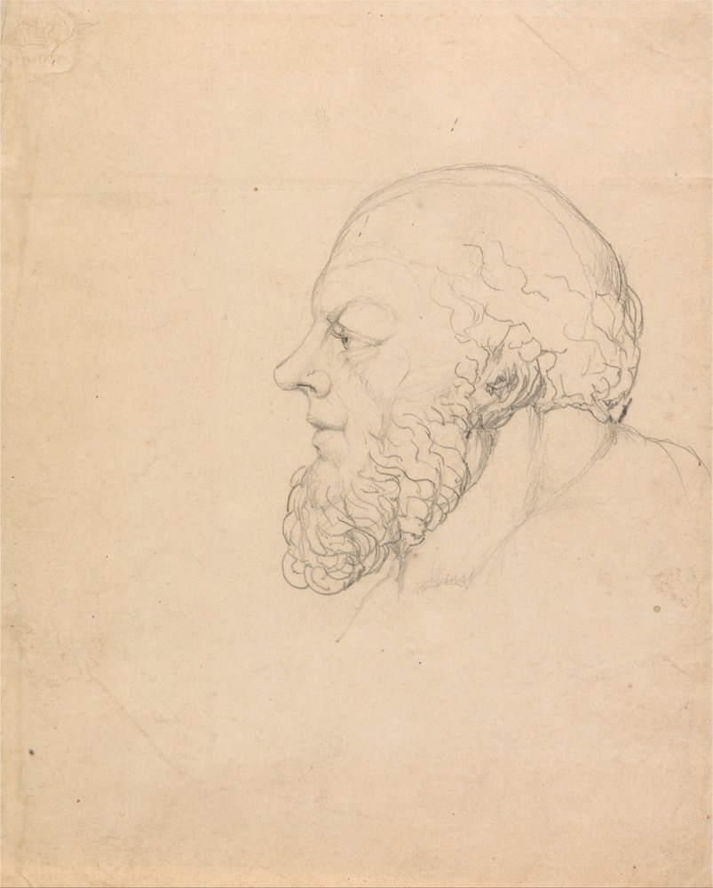 Socrates, a Visionary Head by William Blake