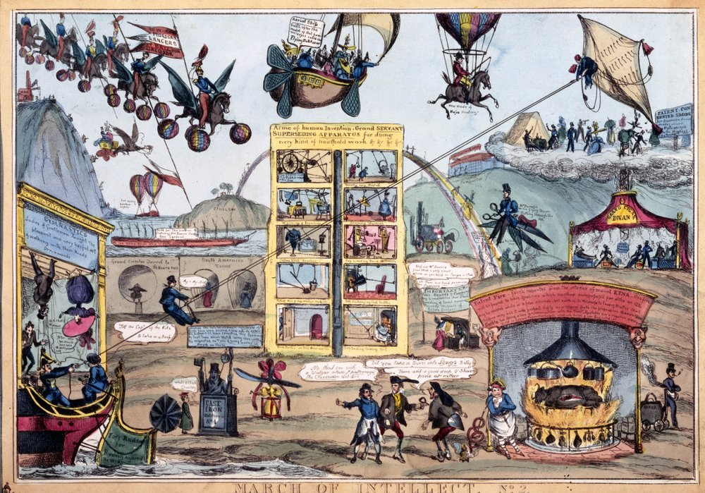 March of Intellect No.2, published by Thomas McLean