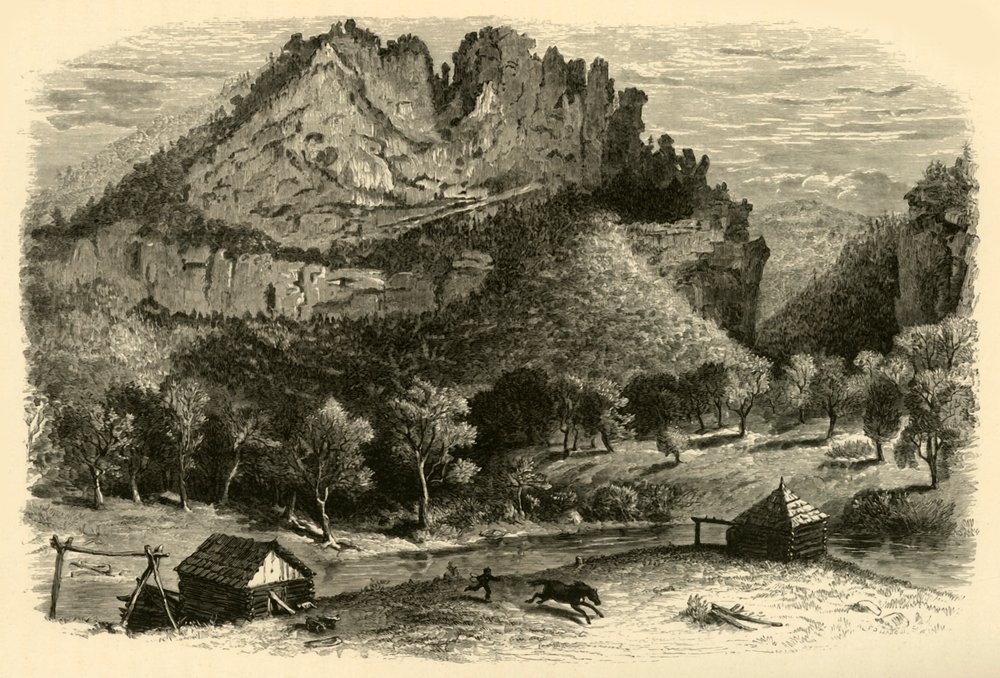 The Cliffs of Seneca by William Ludwell Sheppard