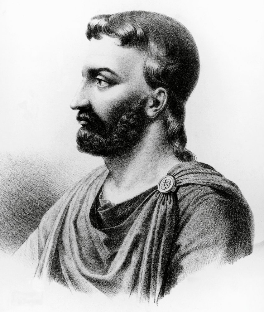 Portrait of Aulus Cornelius Celsus, Latin Writer, Roman Encyclopedist ...