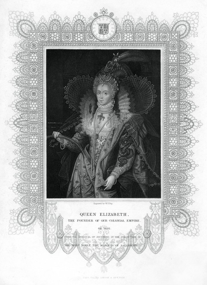 Elizabeth I of England, 19th Century by William Thomas Fry