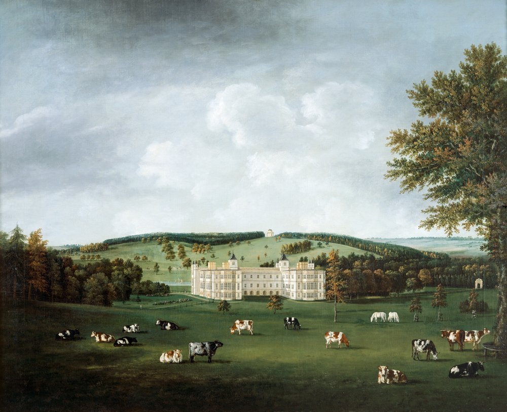 Audley End and the Ring Hill Temple by William Tomkins