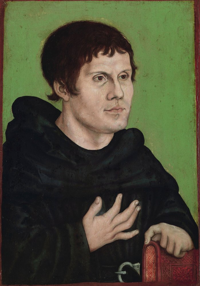Posthumous Portrait of Martin Luther as an Augustine Monk